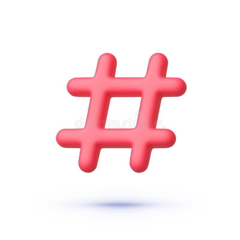 Hashtag for Web Design. Social Media Marketing Concept. Community Logo ...