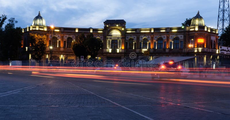 Hassan Abad Square in Tehran Stock Photo - Image of comutation, town ...