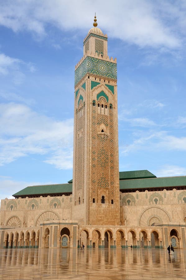 Hassan II Mosque in Casablanca 2 Editorial Photo - Image of arches ...