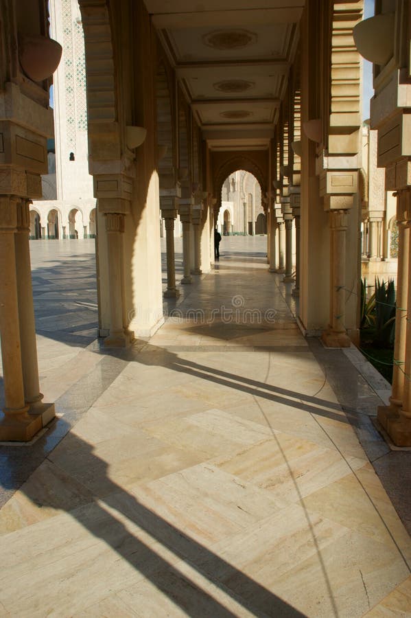 Mosque of Hassan II in Casablanca Stock Photo - Image of africa, square ...