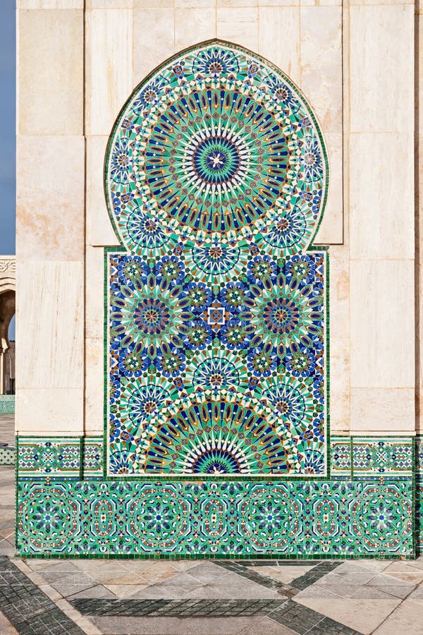 121 Arabic Islam Wall Texture Casablanca Morocco Stock Photos - Free ...
