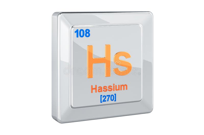Hassium Symbol Stock Illustrations – 135 Hassium Symbol Stock ...