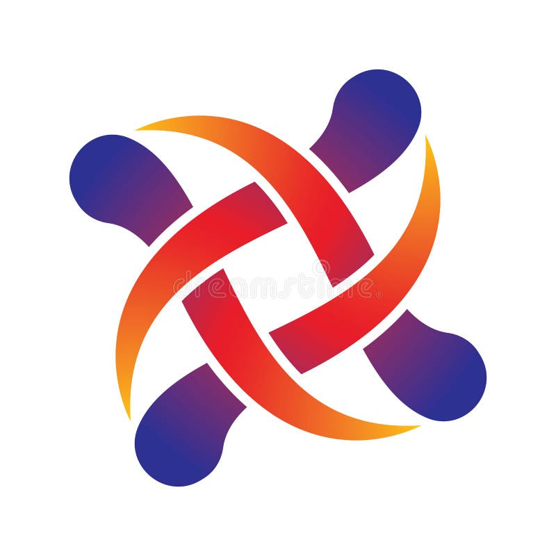 Hastag logo template stock vector. Illustration of vector - 221406384