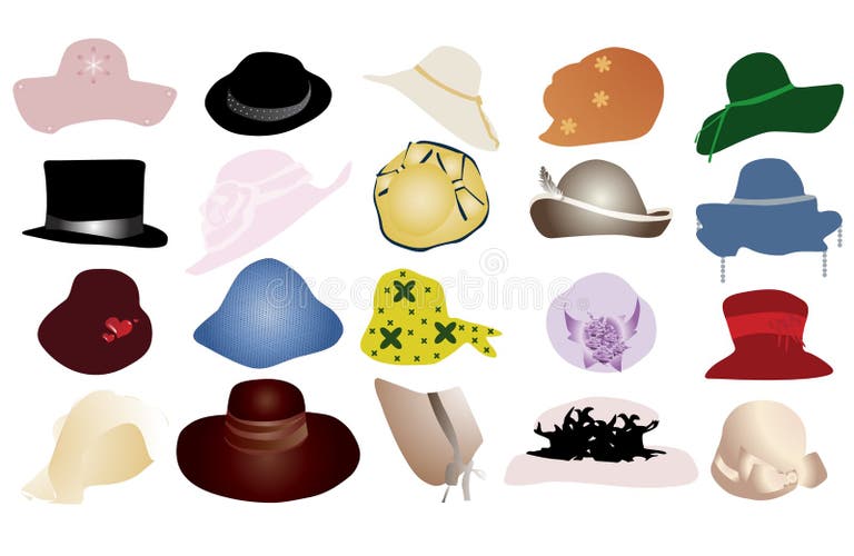 Designer Hats Stock Illustrations – 478 Designer Hats Stock ...