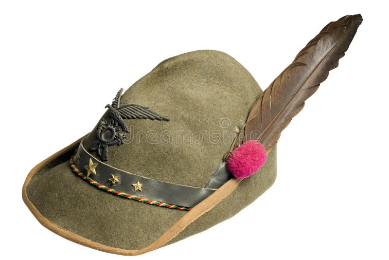The Hat Of Alpini Stock Image - Image: 22542971