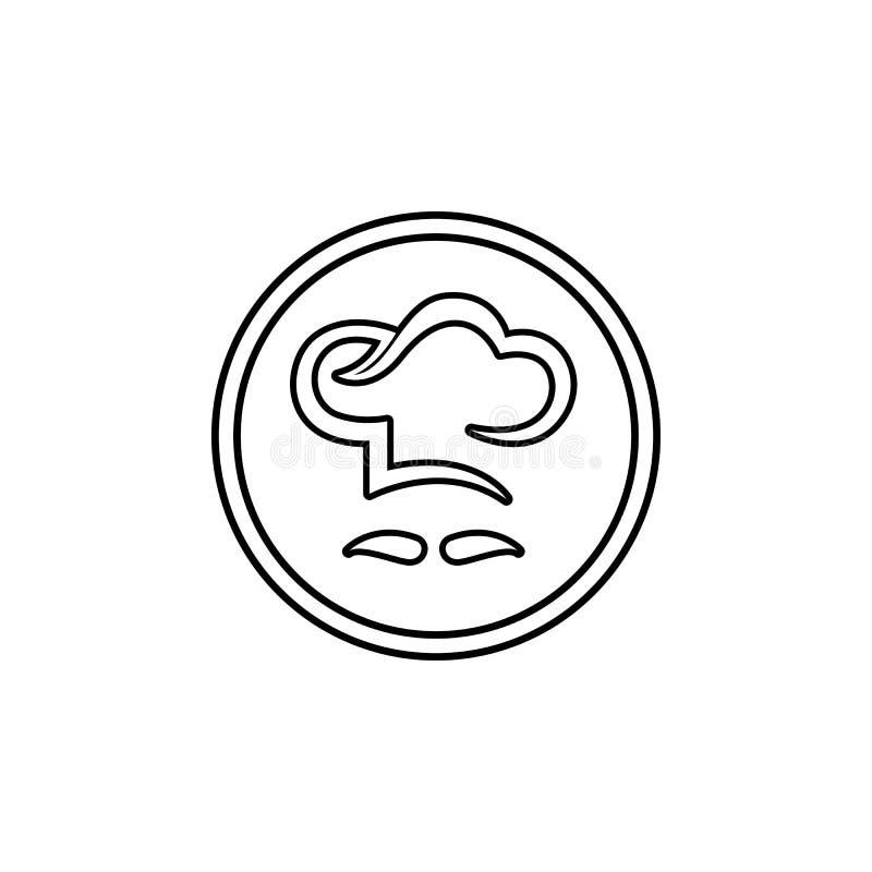 Chef Hat Logo and Symbols Black Color Vector Icon Stock Vector ... Chef Hat Logo and Symbols Black Color Vector Icon Stock Vector ...