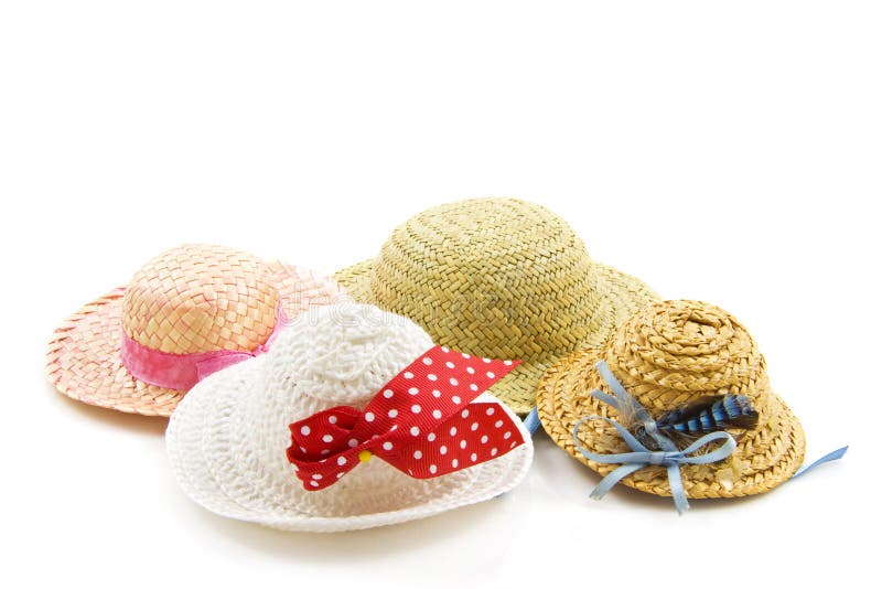 Hat collection stock photo. Image of luxury, feather - 14628398