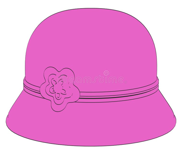 Hat stock illustration. Illustration of trilby, cartoon - 70299201