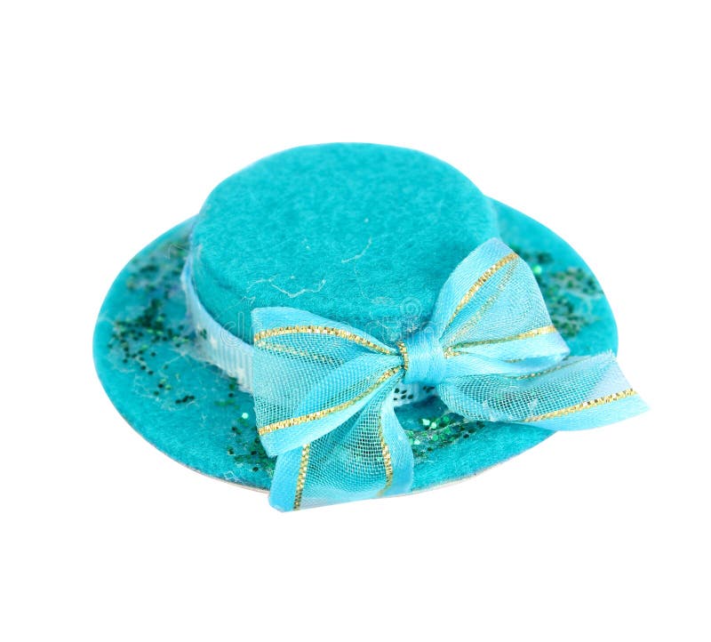 Hat Decorated Paper on White. Stock Image - Image of retro, beautiful ...