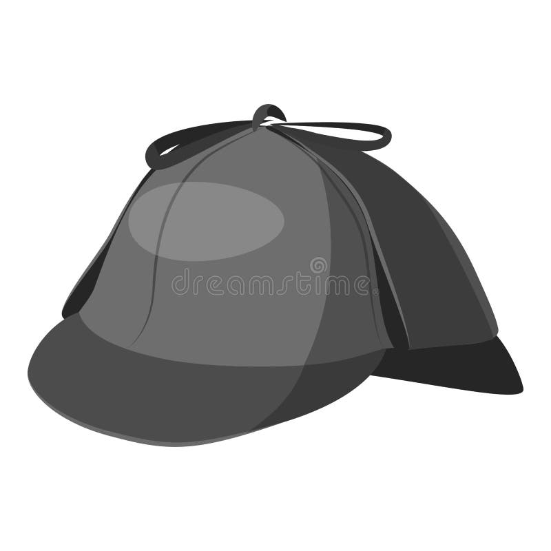 Detective Hat stock vector. Illustration of vector, sherlock - 94756018