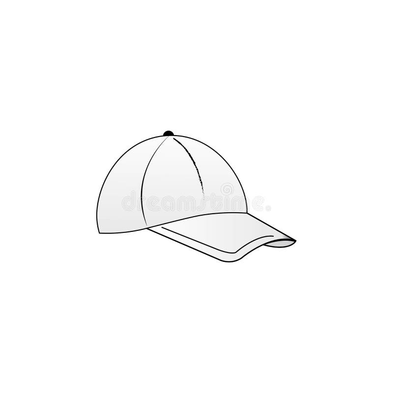 Hat icon logo vector stock illustration. Illustration of realistic ...