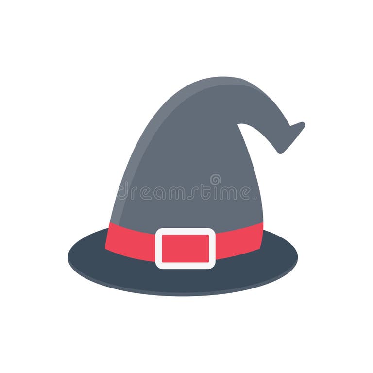 Hat flat color icon stock vector. Illustration of development - 193919425