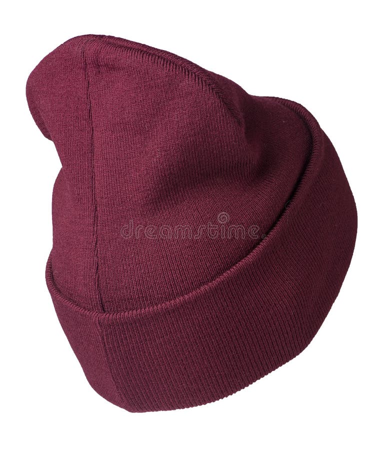 Hat Isolated on White Background Stock Photo - Image of autumn ...