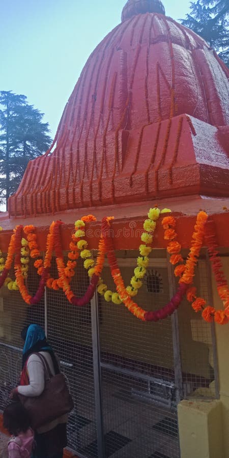Hat Kalika Temple in Uttarakhand Editorial Image - Image of folk ...