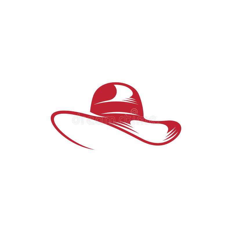 Hat Logo Design Vector Illustration, Creative Hat Logo Design Concept ...