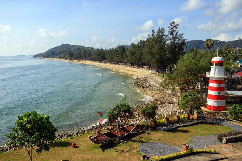 Hat Sai Ri Beach Chumphon Thailand Stock Photo - Image of travel ...