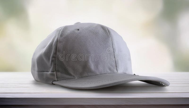 Hat on the table stock illustration. Illustration of safety - 334823051