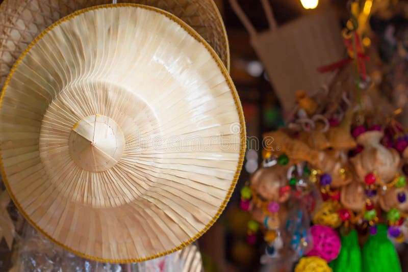 Hat thai stock photo. Image of style, nature, thai, yellow - 54824628