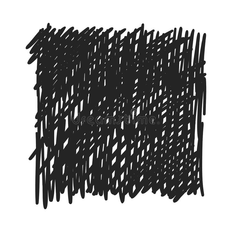 Hatch Clipart. Scribble Sketch Pencil Texture Stock Vector ...