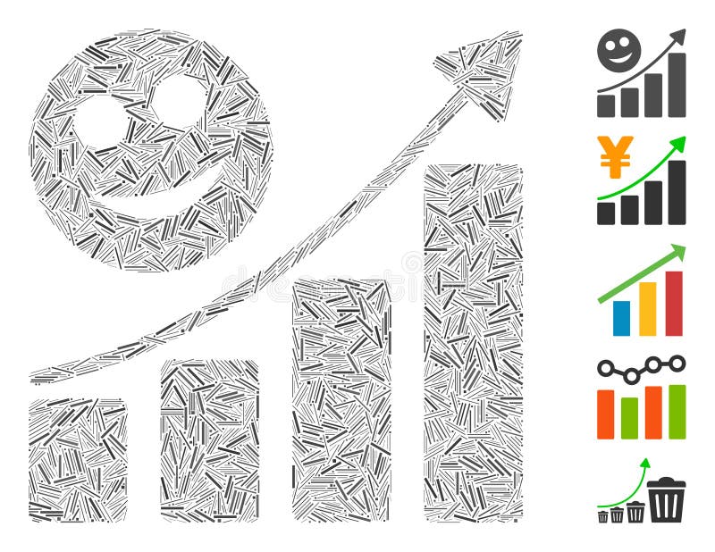 Hatch Collage Happy Growing Trend Icon Stock Illustration ...