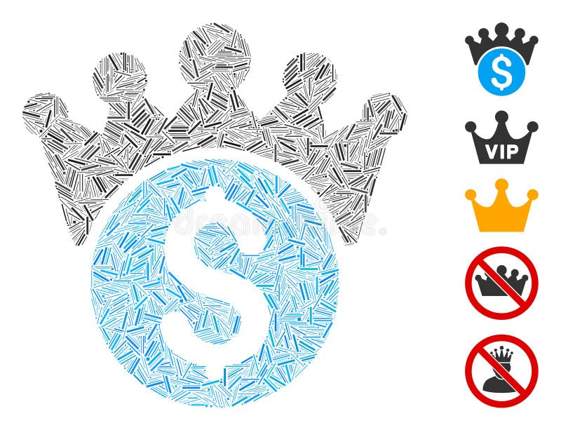 Hatch Mosaic Financial Power Icon Stock Illustration - Illustration of ...