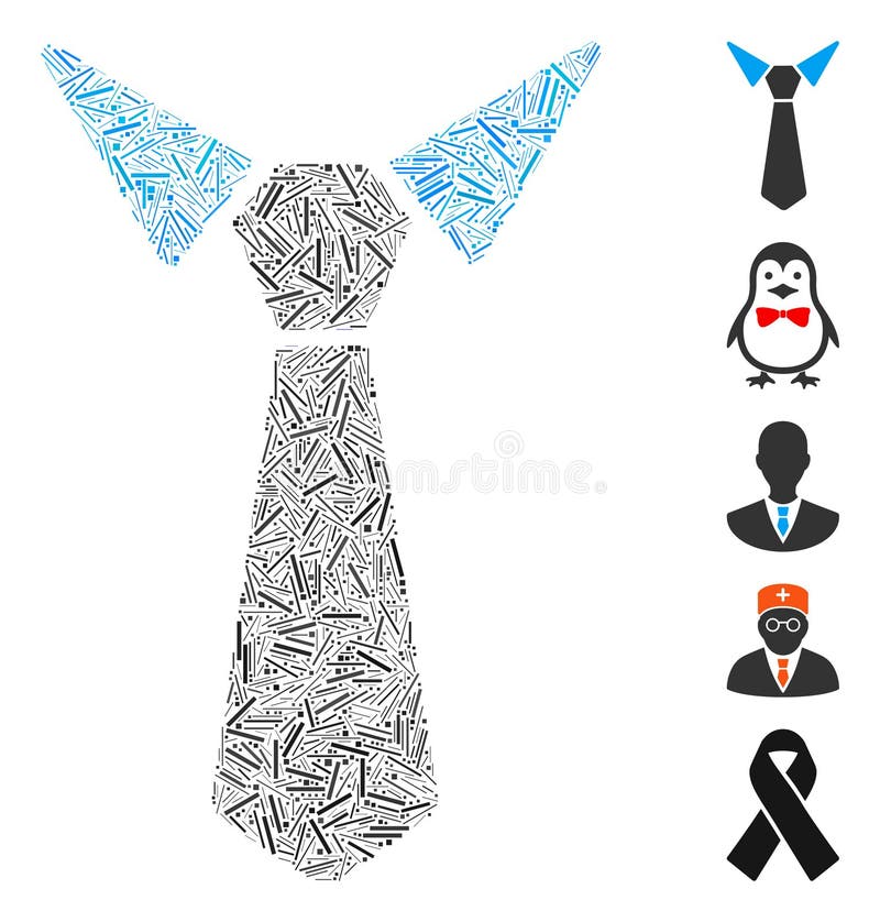 Hatch Mosaic Tie stock illustration. Illustration of shirt - 175172249