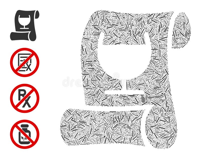 Receipt Icon Vector Collage Stock Illustrations – 564 Receipt Icon ...