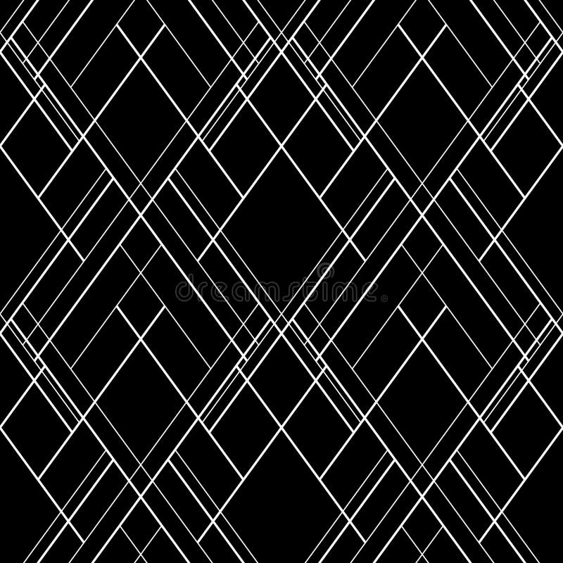 Hatch Seamless Vector Pattern. Dark Abstract Background Stock Vector ...