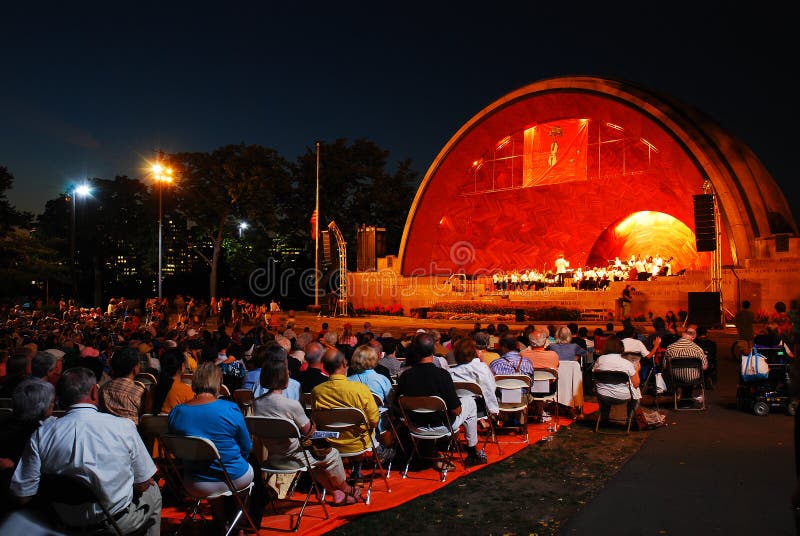 Hatch Shell bandstand stock photo. Image of concerts - 71096300