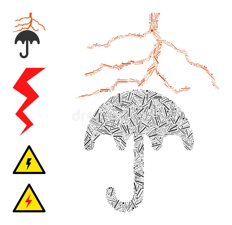 Thunderstorm Collage Stock Illustrations – 1,927 Thunderstorm Collage ...