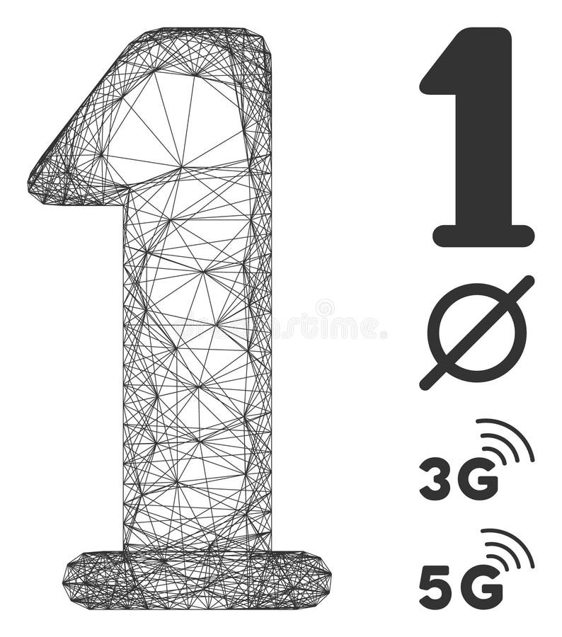 Single Digit Numbers Stock Illustrations – 318 Single Digit Numbers ...