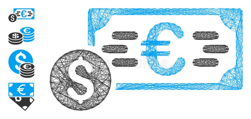 Hatched Dollar and Euro Cash Vector Mesh Stock Vector - Illustration of ... Hatched Dollar and Euro Cash Vector Mesh Stock Vector - Illustration of ...