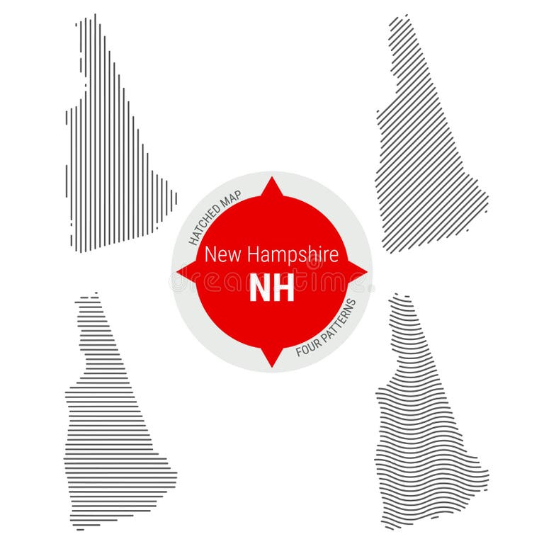 Simple Shape New Hampshire Stock Illustrations – 132 Simple Shape New ...