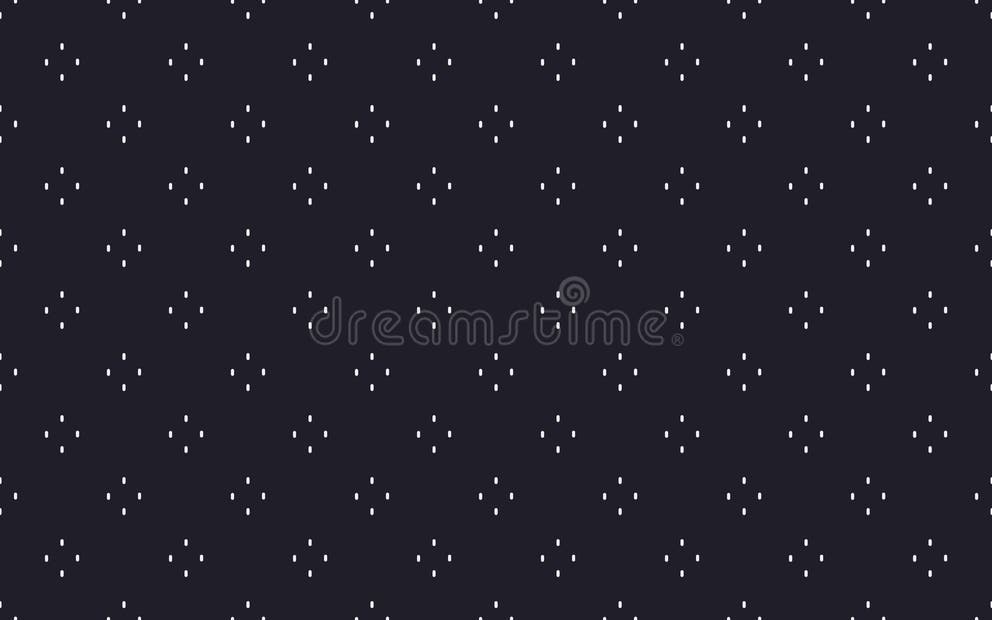 Hatching Pattern Seamless. Monochrome Background from Dotted Lines ...