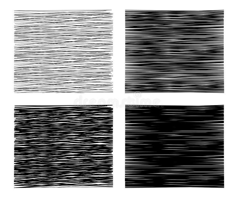 Hatching Textures, Cross Lines, Pattern Background Set – Stock ...