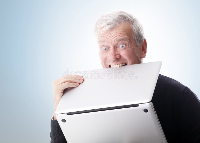 I hate my computer stock image. Image of enmity, space - 14456531