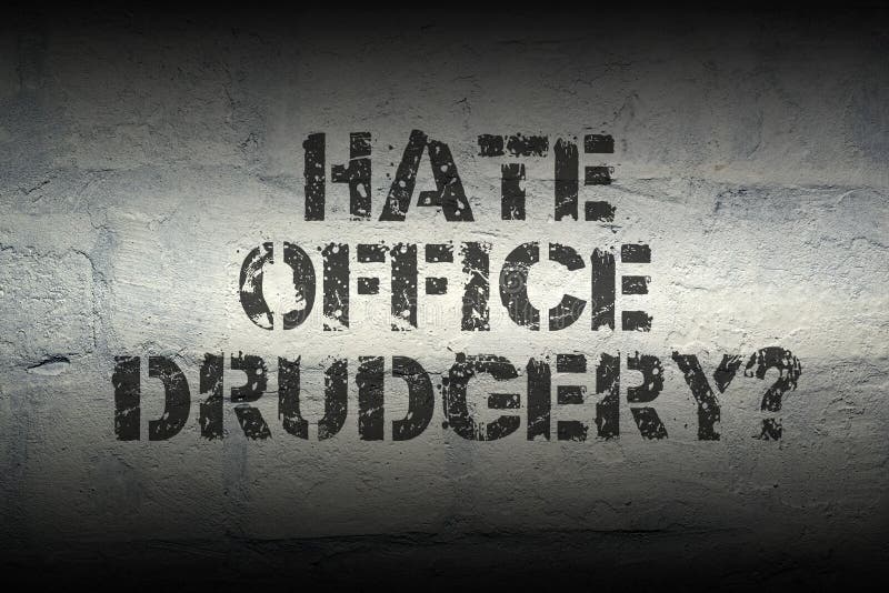 Hate drudgery GR stock photo. Image of wall, boredom - 78934124