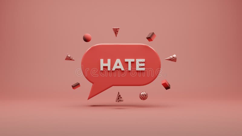 Hate Status Chat Frame Design for Massage, Sad Status for Social Media ...