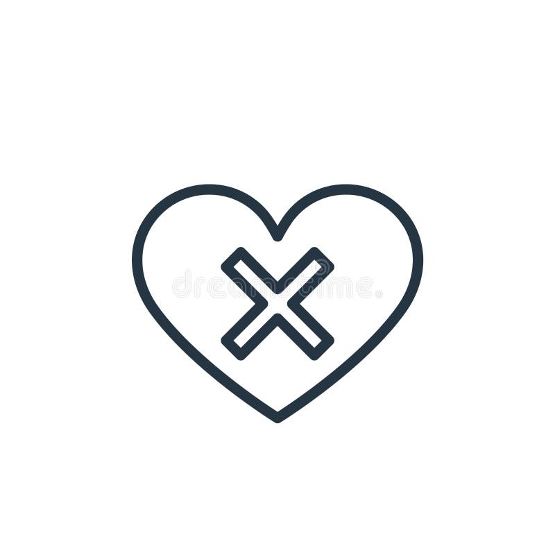 Hate Vector Icon. Hate Editable Stroke. Hate Linear Symbol for Use on ...