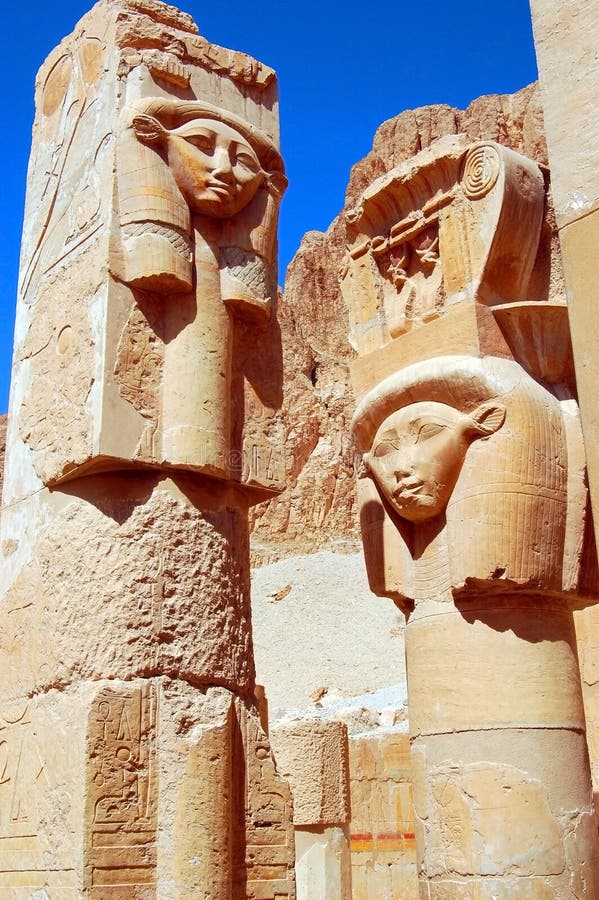 Hathor Statue stock image. Image of pharaoh, ancient, african - 8709243