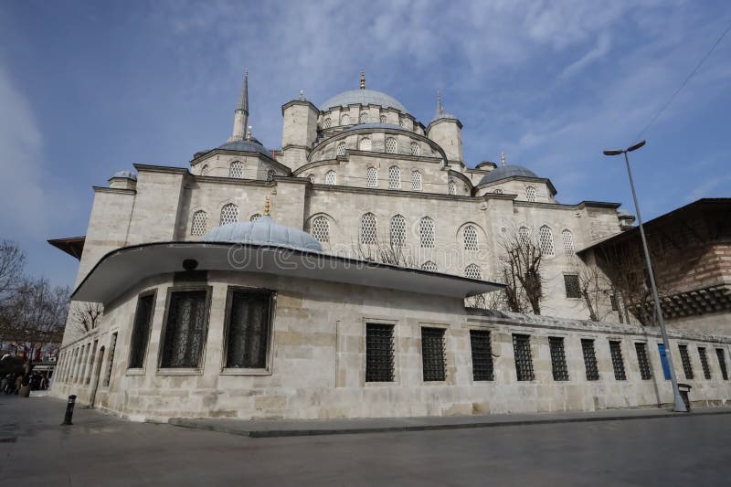 25-01-2023 Istanbul-Turkey: Hatice Turhan Valide Sultan Tomb Stock ...