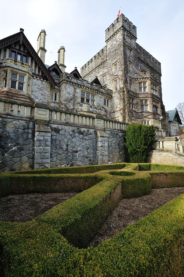 Hatley castle stock photo. Image of entrance, stairs - 13045774
