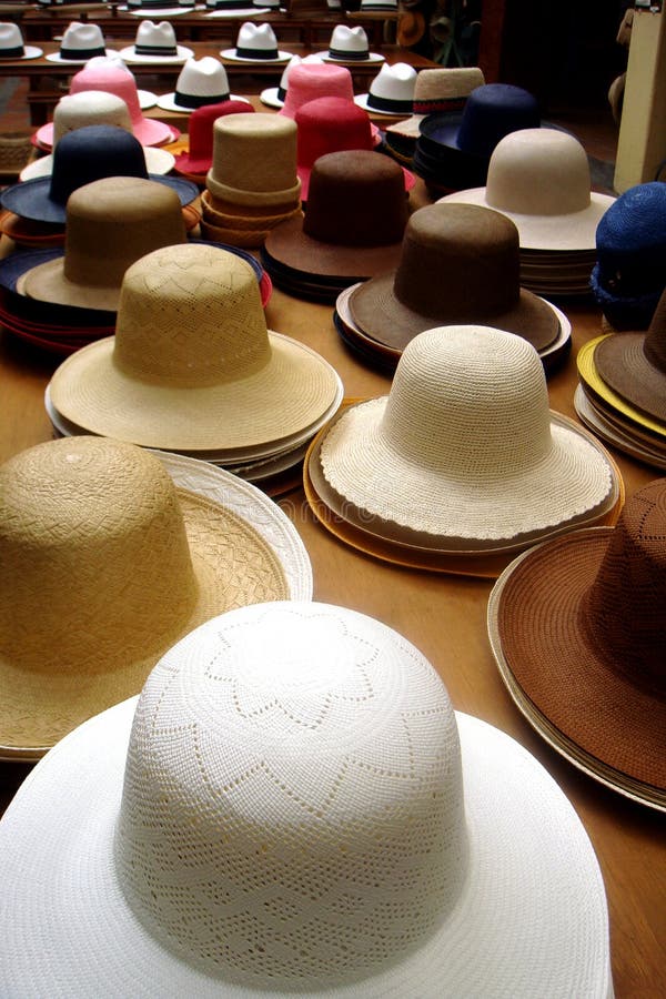 Hats stock image. Image of hats, panama, manufacturing - 14493685