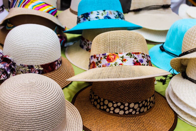 Hats Background Vintage Retro Head Design Fashion Stock Photo - Image ...