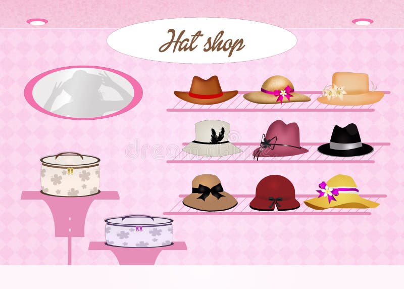Hats Shop Winter Sale Advertising Banner Vector Stock Vector ...