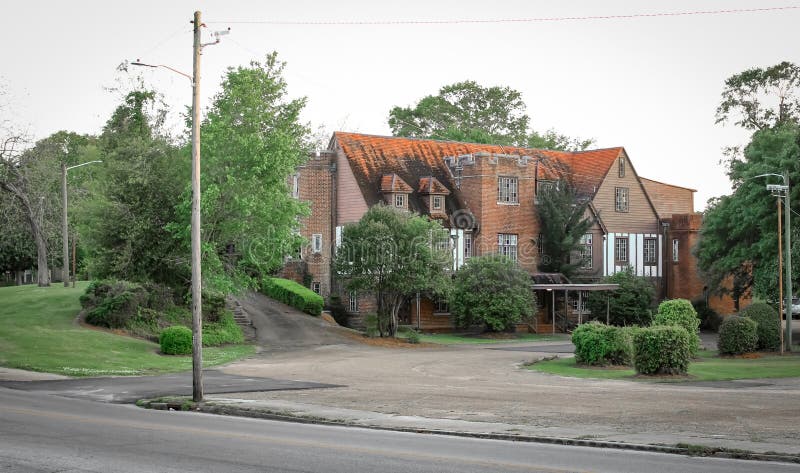 Hattiesburg Castle stock photo. Image of facade, city - 265397842