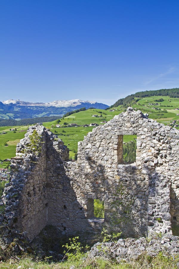 Hauenstein Ruins in South Tyrol Stock Photo - Image of south, italy ...