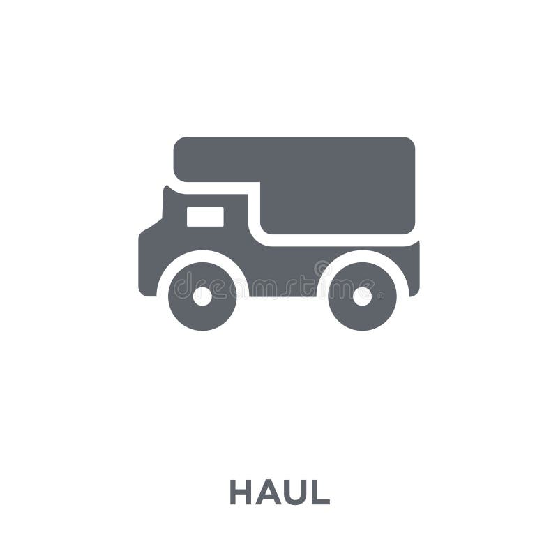 Haul Icon from Transportation Collection. Stock Vector - Illustration ...
