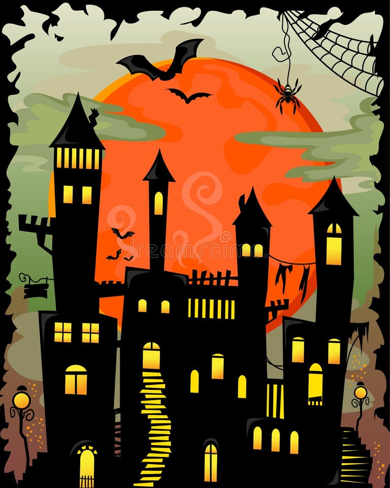 Haunted Cartoon Castle Stock Illustrations – 9,600 Haunted Cartoon ...