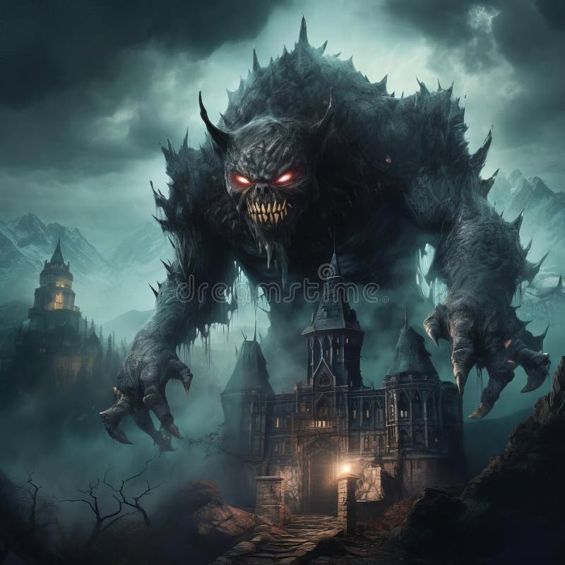 Haunted Castle S Terrifying Creature from Darkest Nightmares Imagined ...